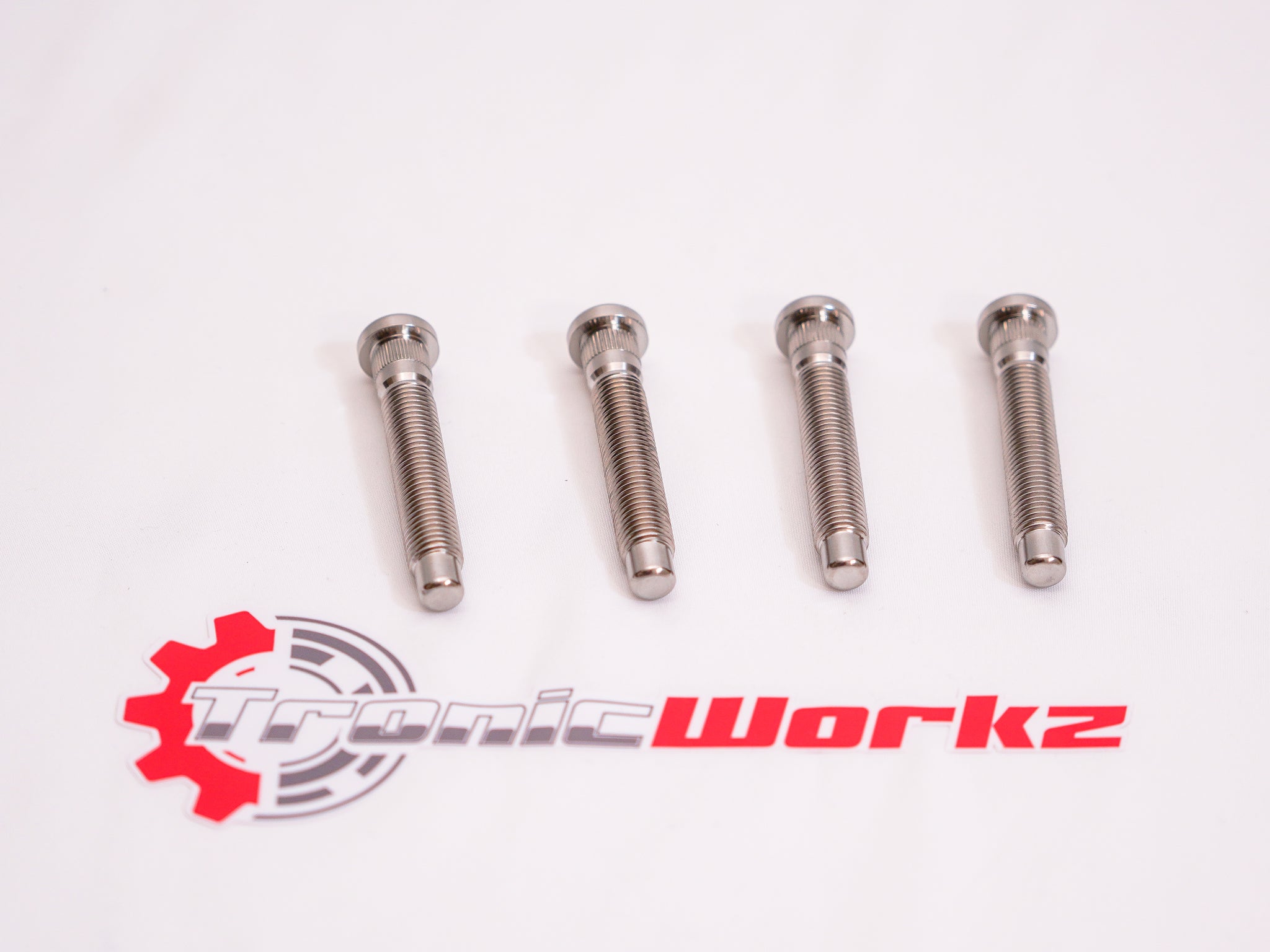 8 pcs TITANIUM EXTENDED WHEEL STUDS 12×1.5 THREAD PITCH